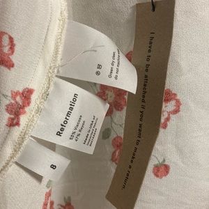 Reformation | Dresses | Nwt Rare Reformation Floral Maxi Button Down ...